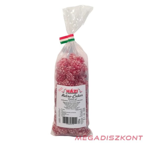 Házi Csemege Retro Cukor Málna 130g 18 Db Megadiszkont